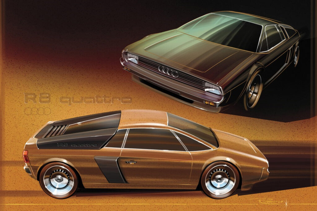 Dutch artist reimagines modern cars as retro creations