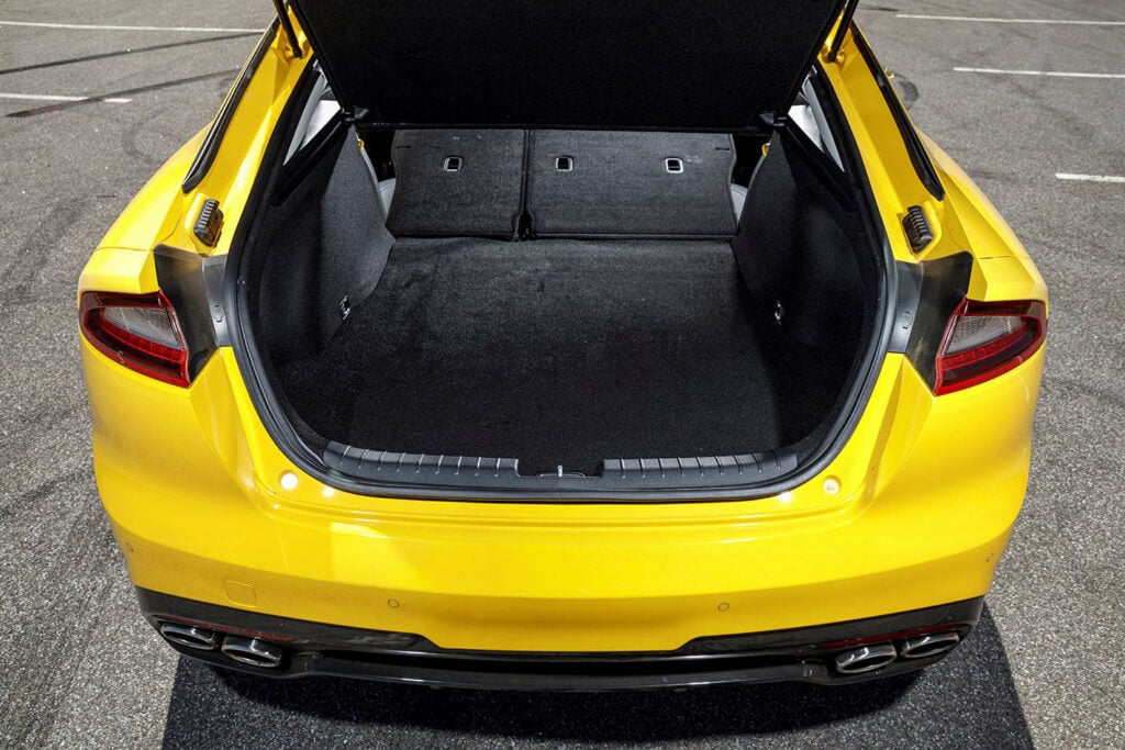 Boot sizes of the most popular sedans