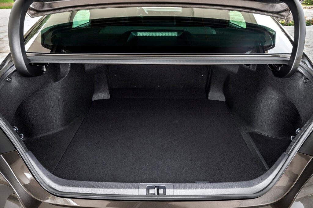 Boot sizes of the most popular sedans