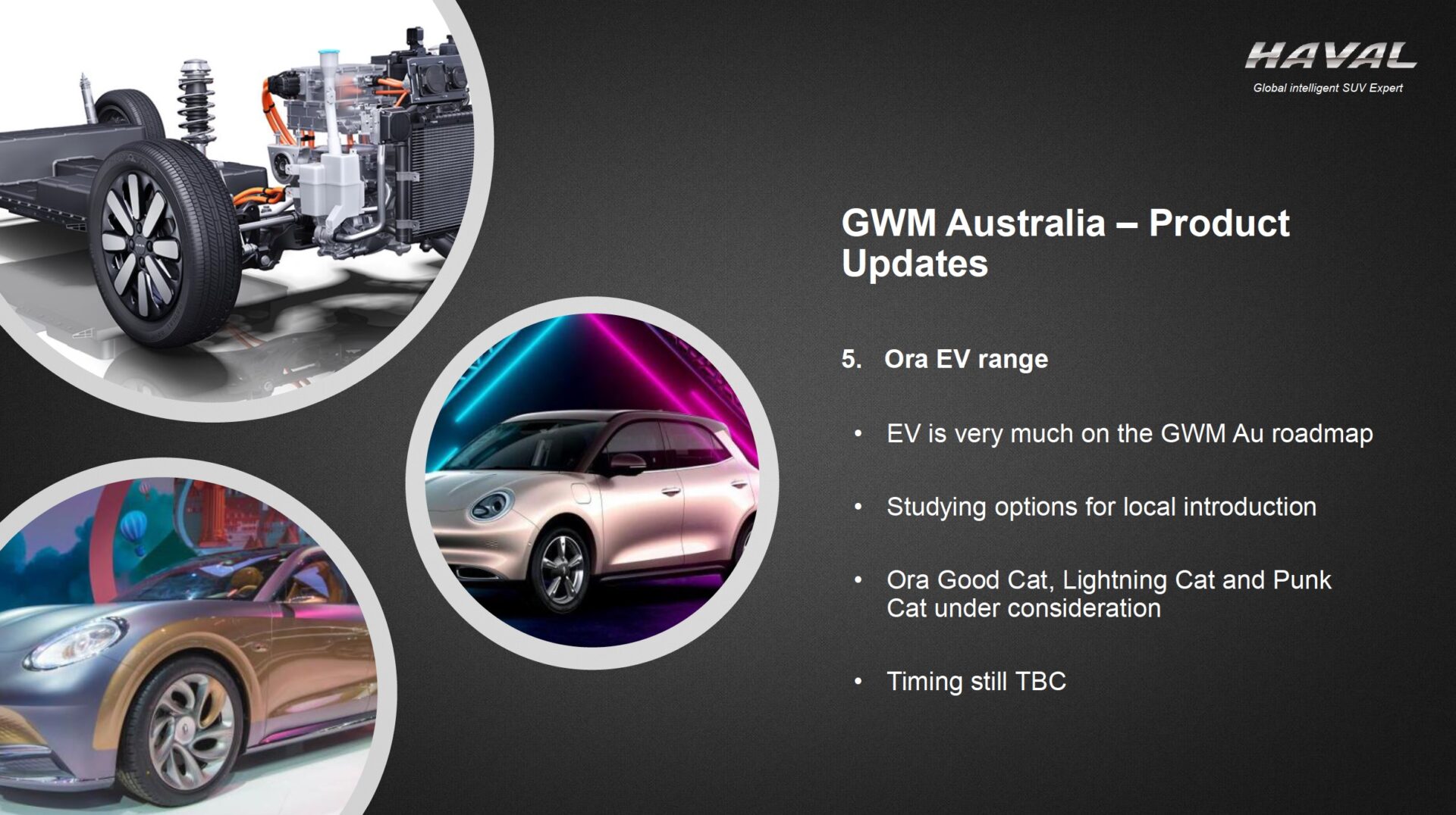 GWM reveals Australian EV plans