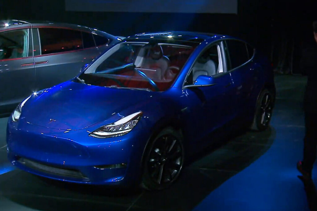 Tesla unveils Model Y