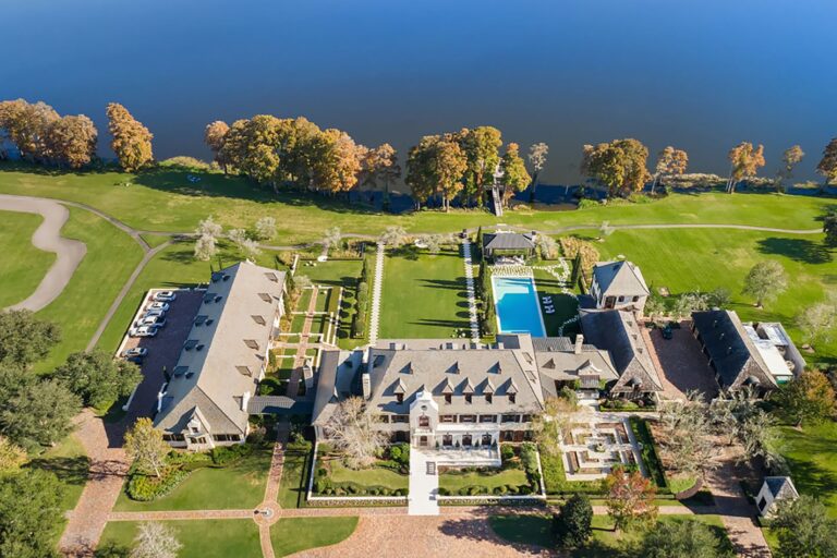 This mansion comes with a full race track