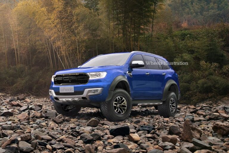 2018 Ford Everest Raptor imagined