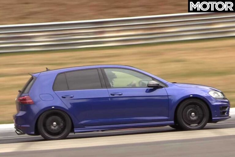 Volkswagen has been testing a 5-cylinder Golf R
