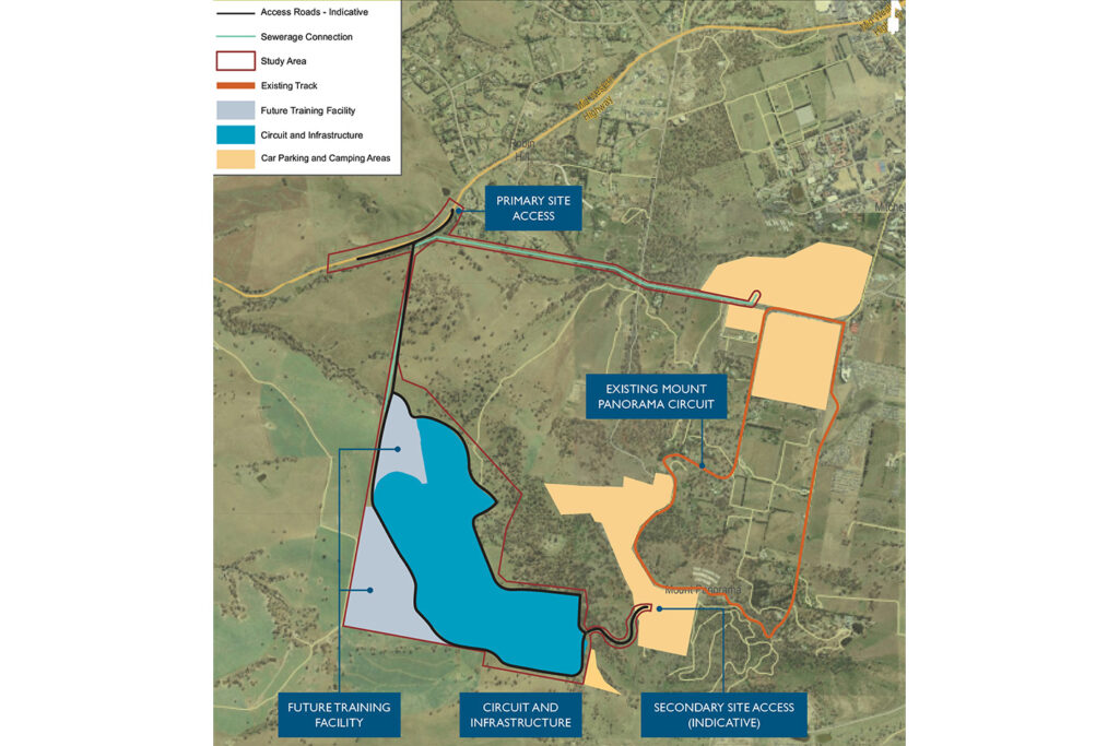 Second Bathurst track: rendering revealed