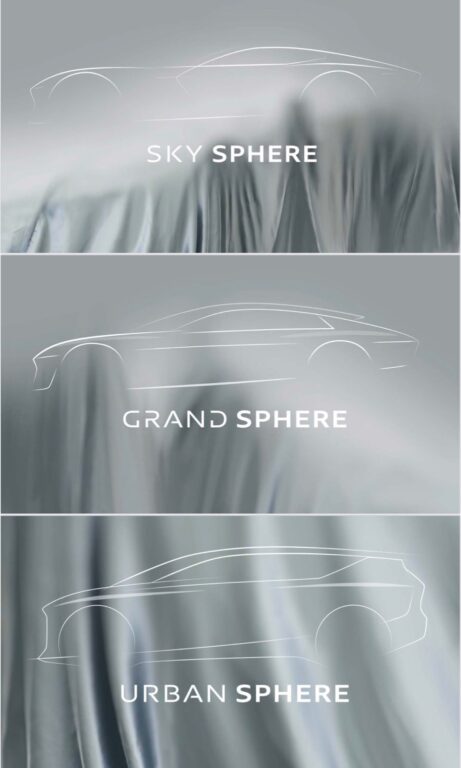 Audi 'Sphere' concept vehicles teased