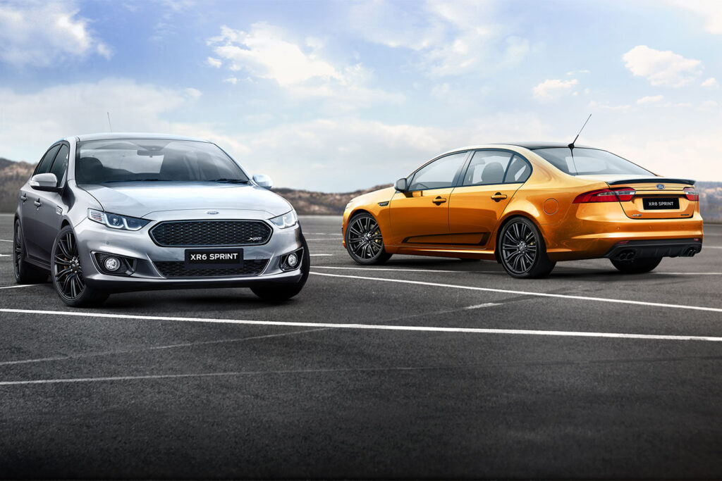 Ford Falcon Sprints prototype drive