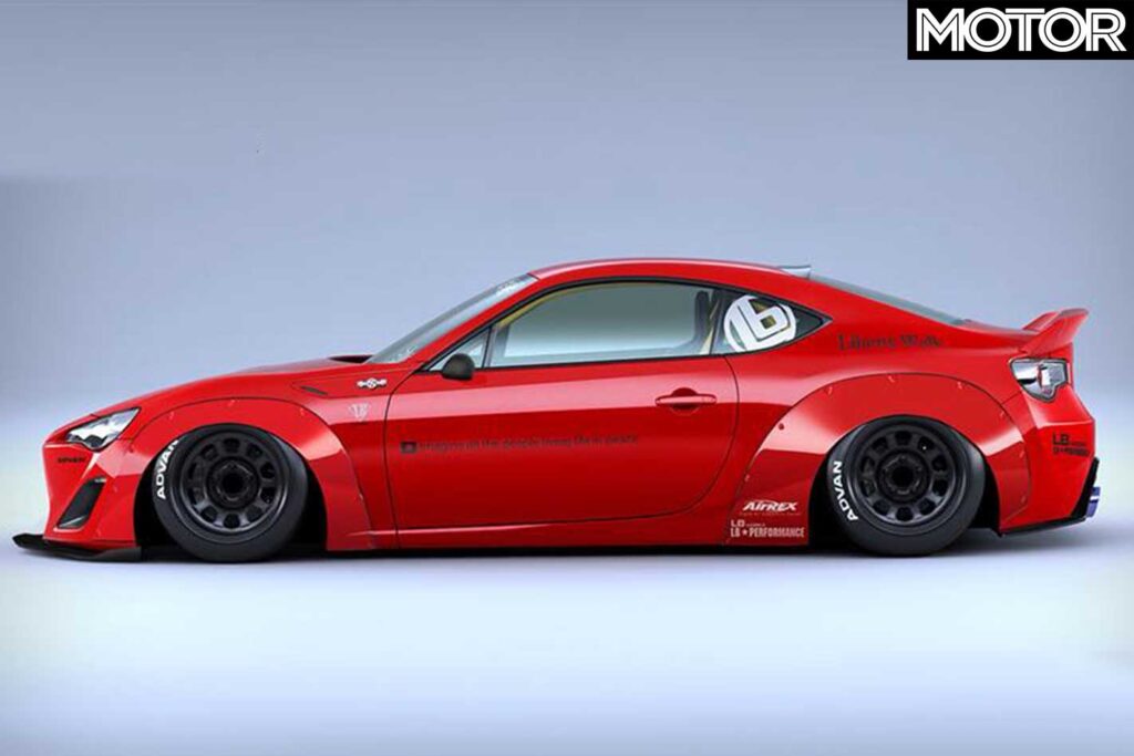 Liberty Walk’s new Toyota 86/Subaru BRZ kit revealed