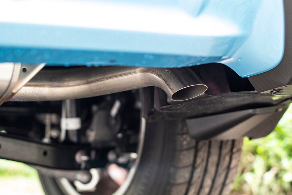 Why do new cars have fake exhaust tips?