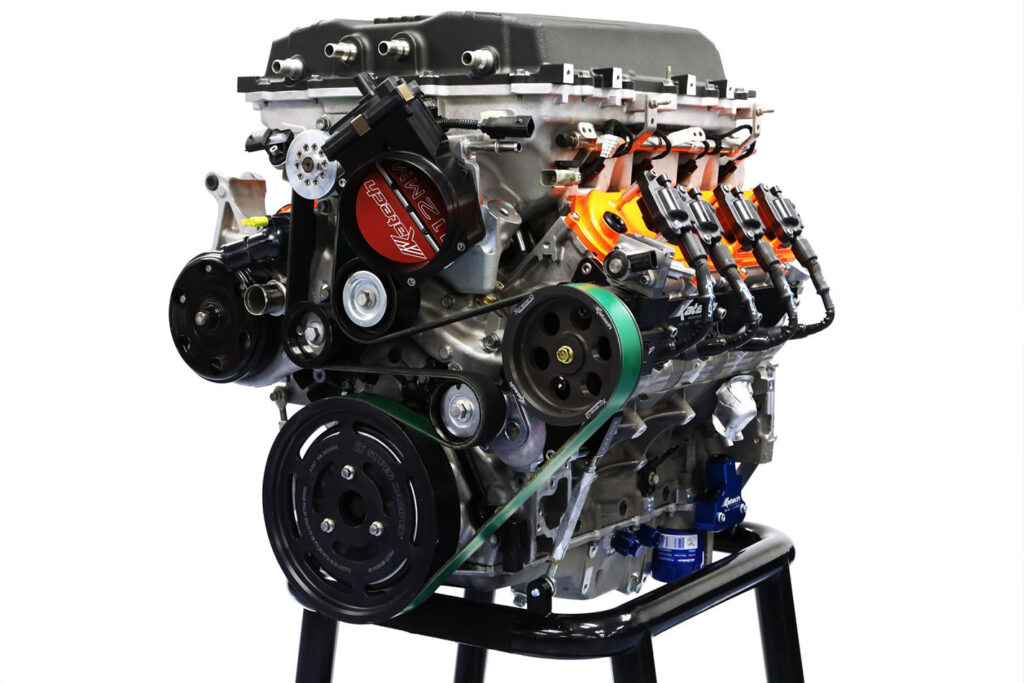 This LT5 V8 makes 864kW straight out of the box