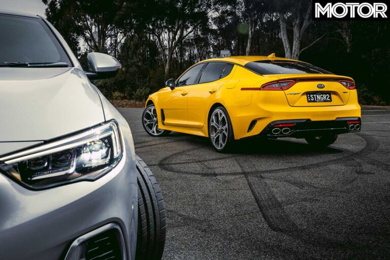 2018 Kia Stinger GT vs Holden ZB Commodore VXR performance comparison ...