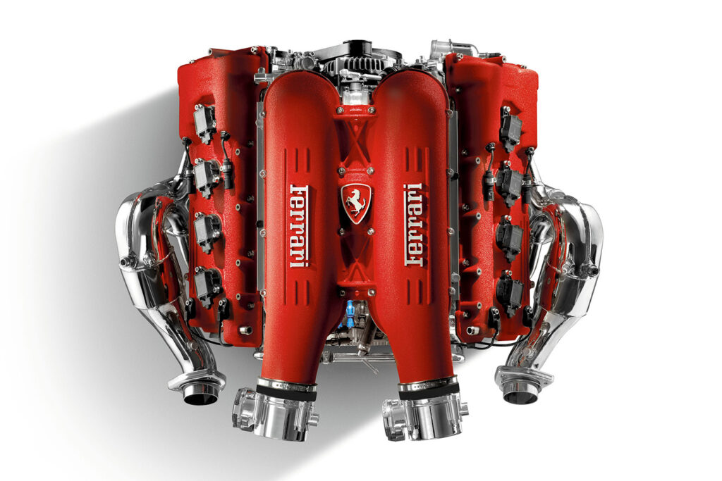 Great V8s: Ferrari F136