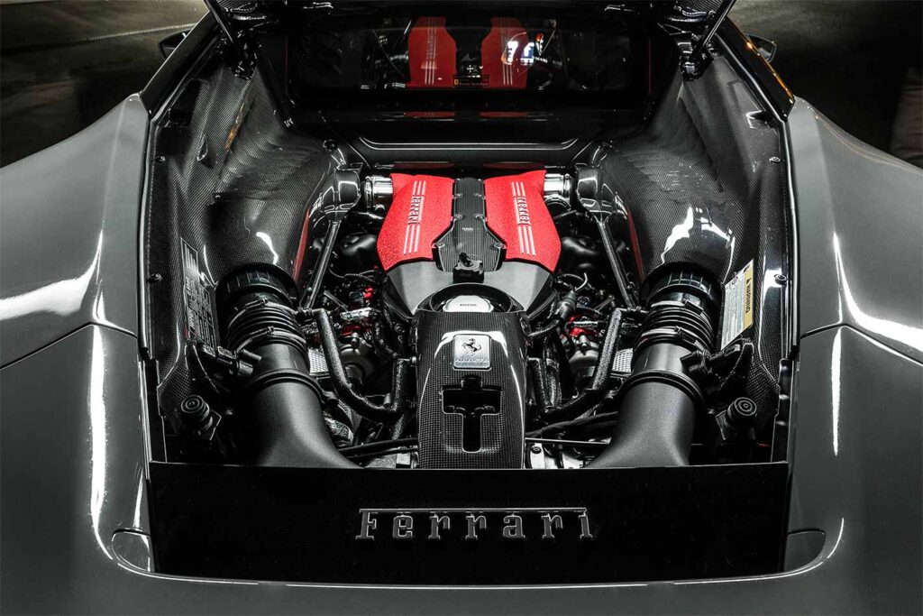 Ferrari 488 GTB performance testing