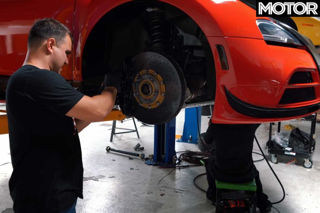 Bugatti Veyron rear-wheel drive conversion