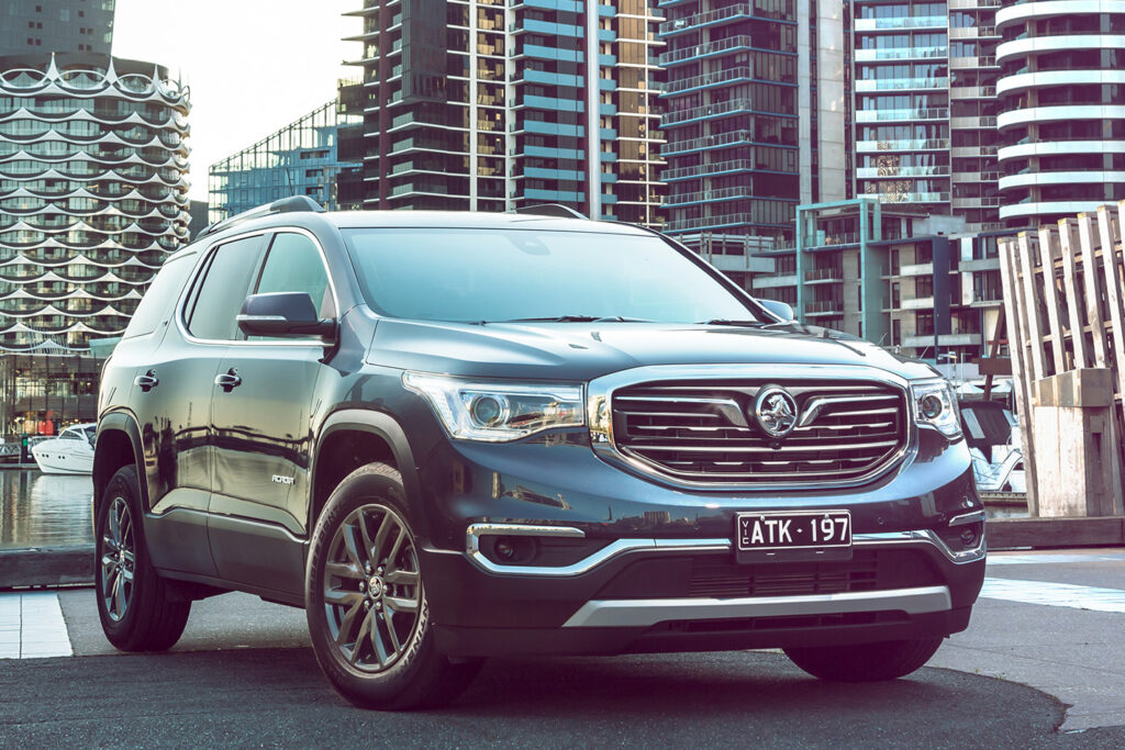 2019 Holden Acadia pricing and features