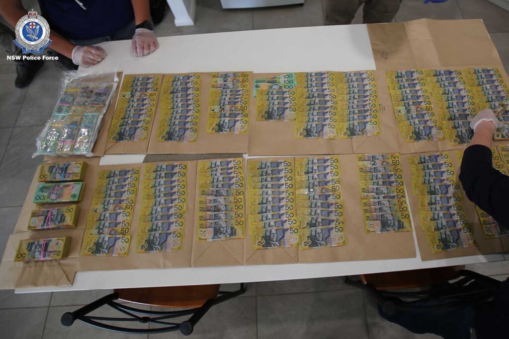 Ford Falcon V8 Supercar seized in NSW drug bust