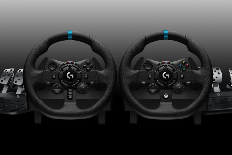 New Logitech G923 reinvents the sim wheel