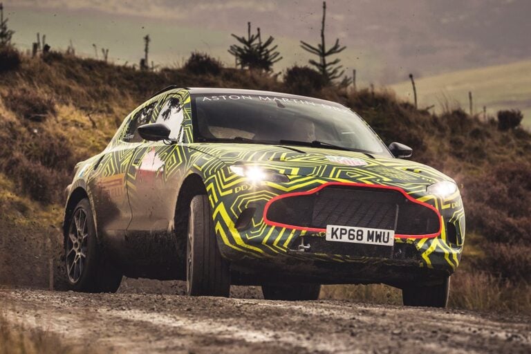 2019 Aston Martin DBX breaks cover, but not camo