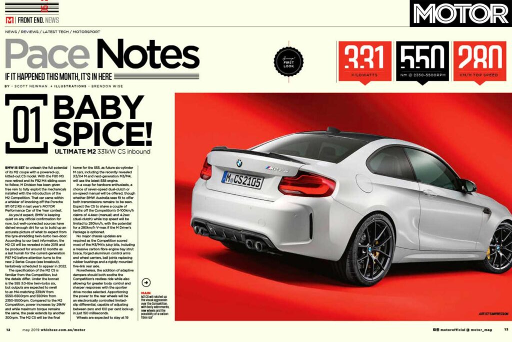 MOTOR Magazine May 2019 issue preview