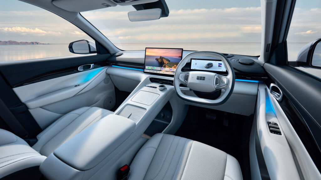 Geely’s new electric mid-size SUV launches at a bargain price
