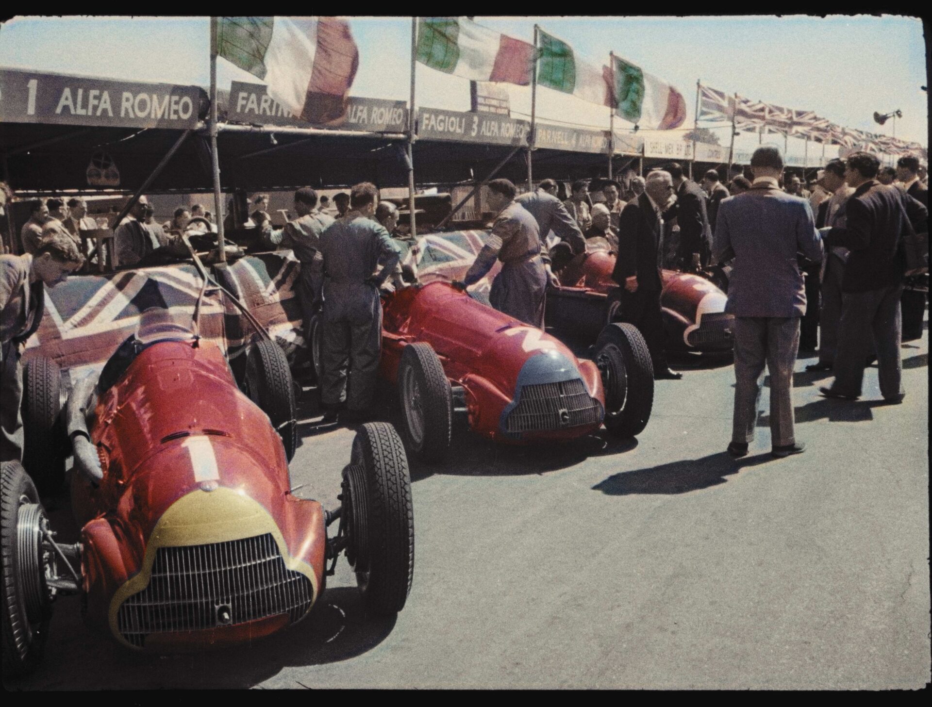 Formula 1 celebrates 75 years with colourised pictures of first race at ...