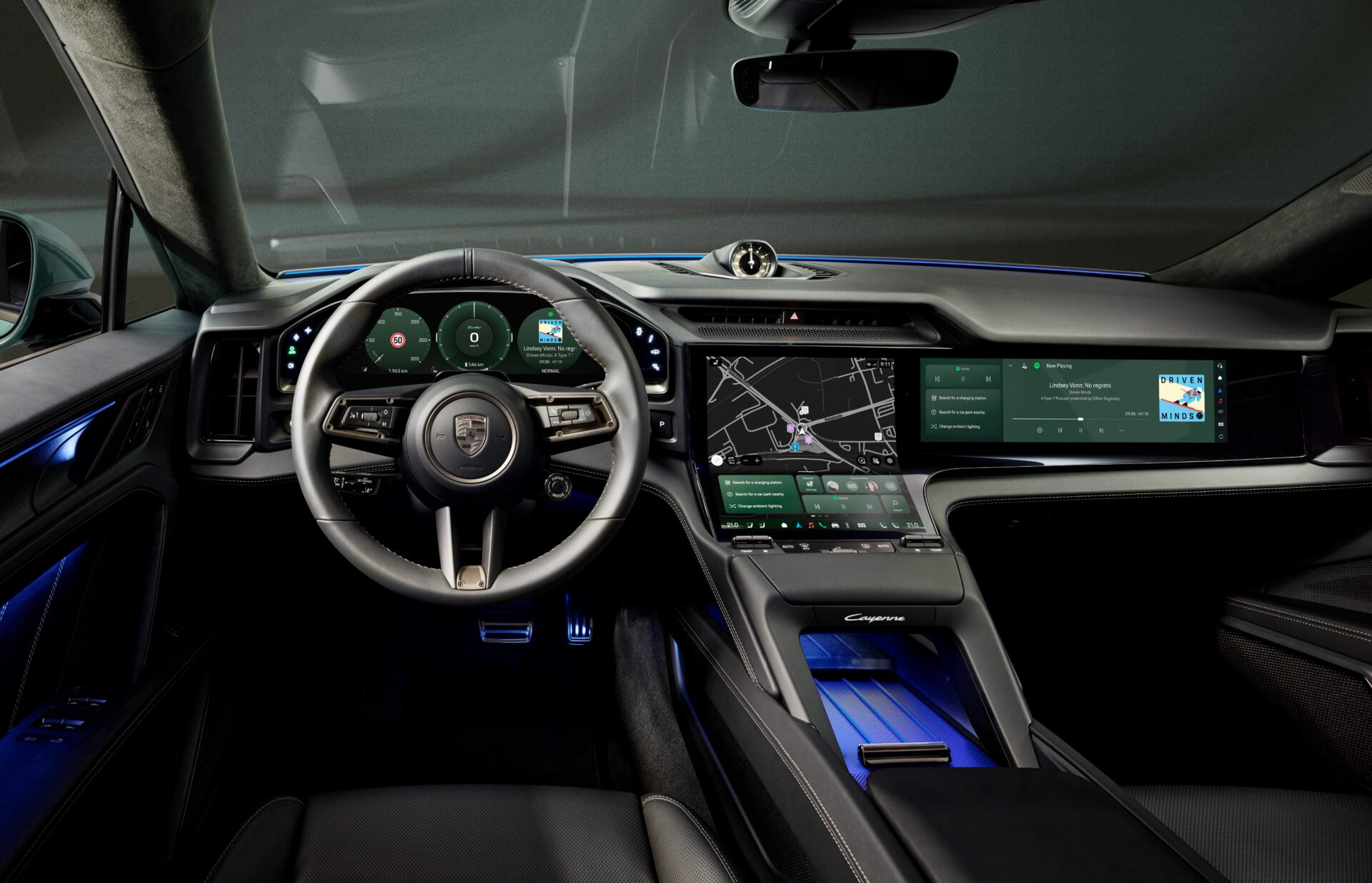 Porsche Cayenne Electric: Brand’s largest ever display revealed