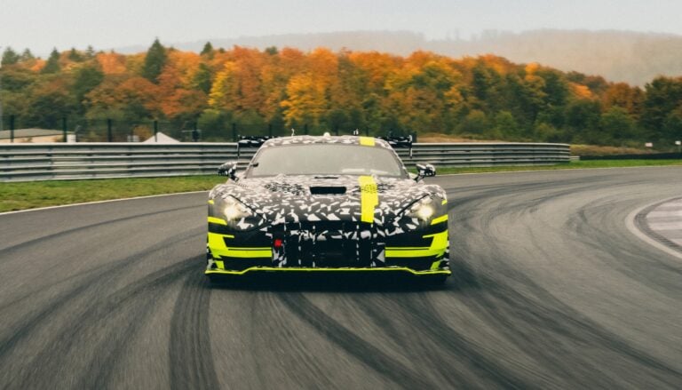 Mercedes-AMG’s new GT Track Sport Concept hits the testing track