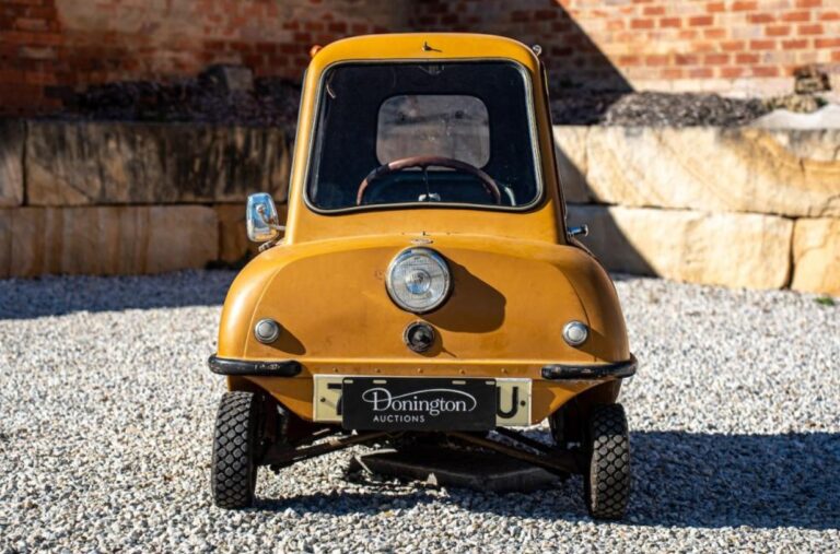 Ultra-rare Peel P50 micro-car found in Queensland garage sells for $85,000