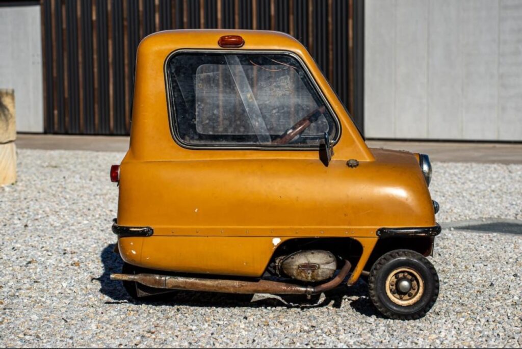 Ultra-rare Peel P50 micro-car found in Queensland garage sells for $85,000