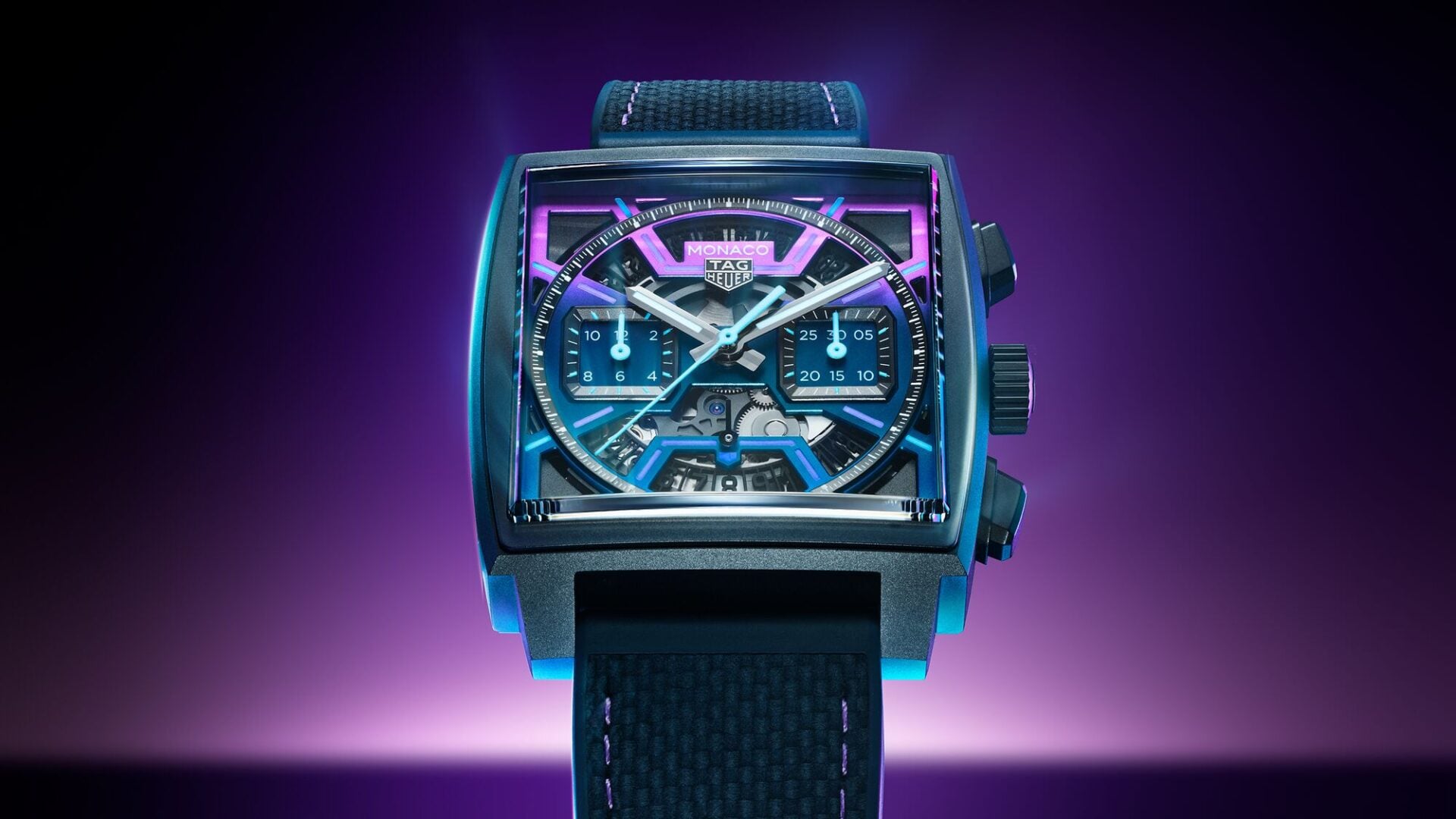 TAG Heuer Monaco Chronograph: Special edition inspired by night racing ...