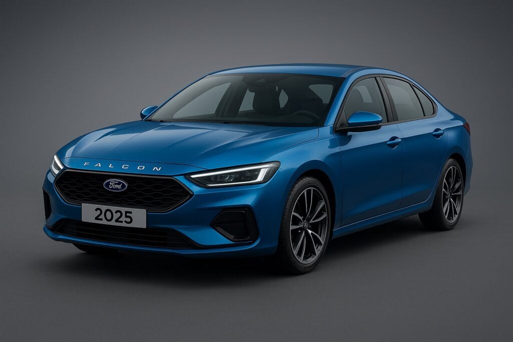 What if the Ford Falcon was still produced today? AI creates some ...