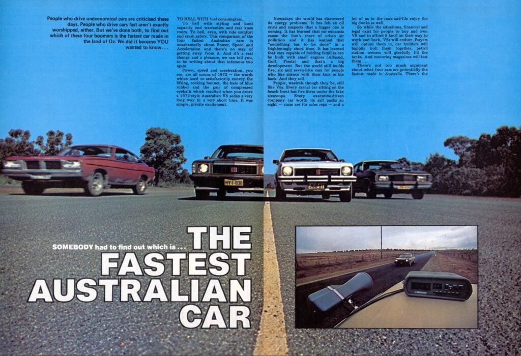 From the Wheels archives: We find the fastest Australian car