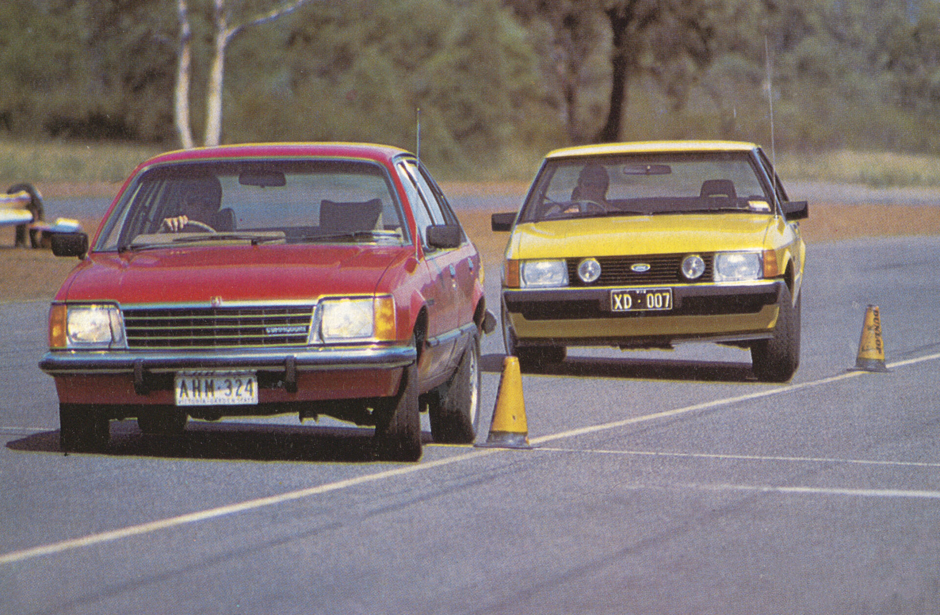From the Wheels archive: Holden VB Commodore vs Ford XD Falcon in a V8 ...