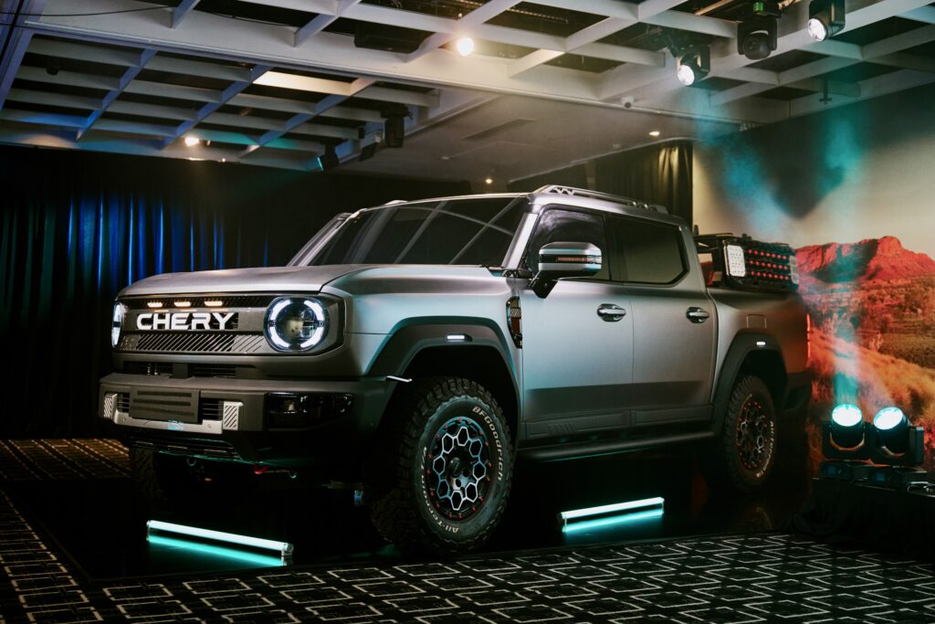 Chery ute with diesel PHEV power set for 2026 Australian launch