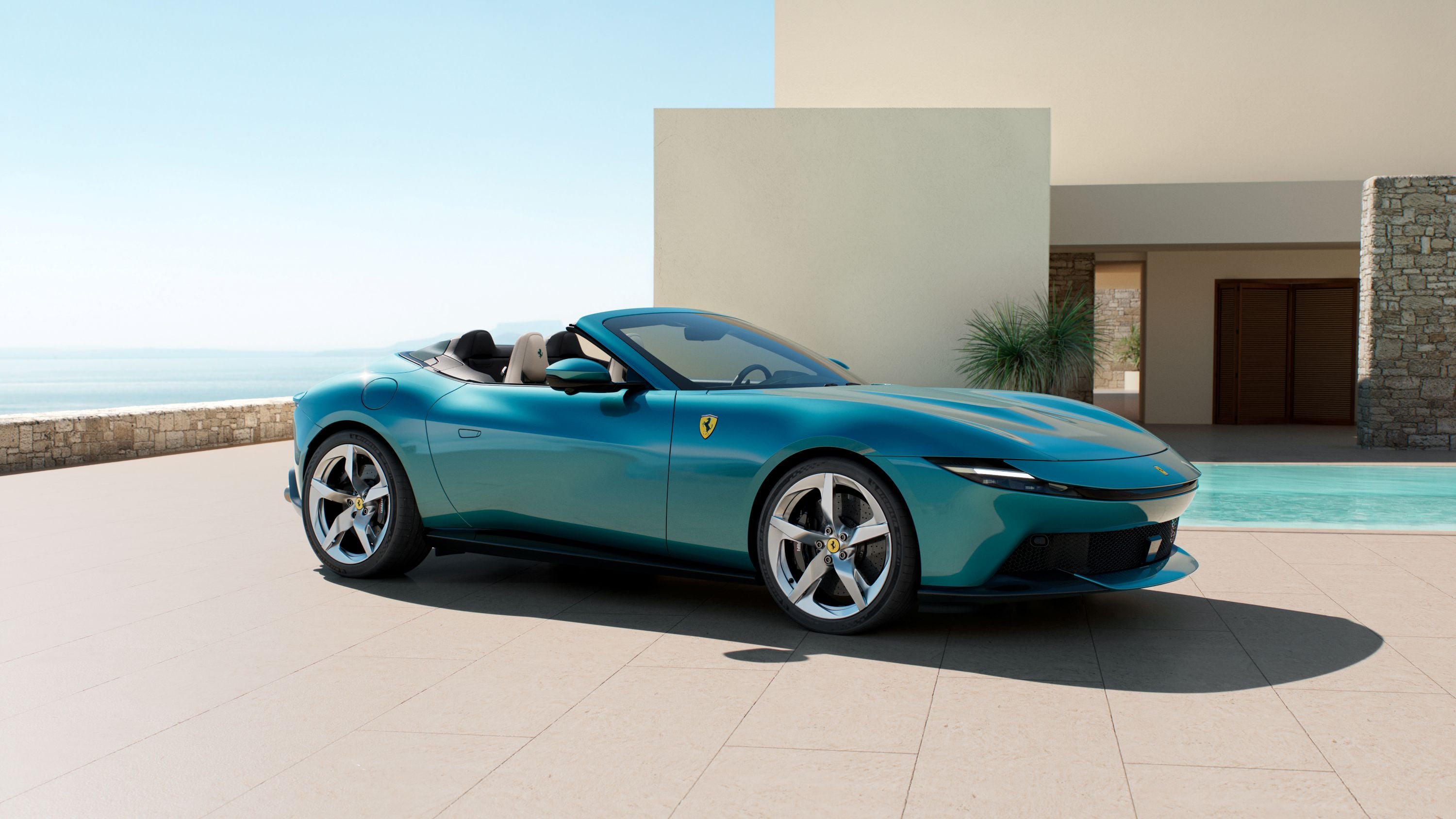 Ferrari Amalfi Spider convertible revealed with 463kW twin-turbo V8
